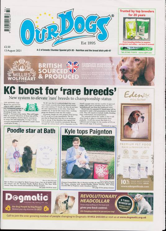 Our Dogs Magazine Subscription | Buy at Newsstand.co.uk | Dogs
