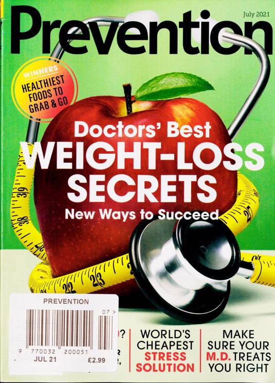 Prevention Magazine Subscription | Buy at Newsstand.co.uk | General Women's