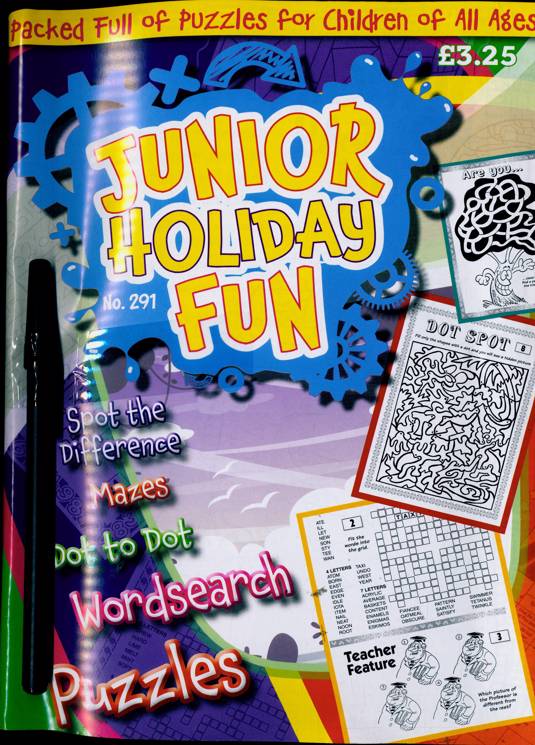 Junior Holiday Fun Magazine Subscription | Buy at Newsstand.co.uk ...
