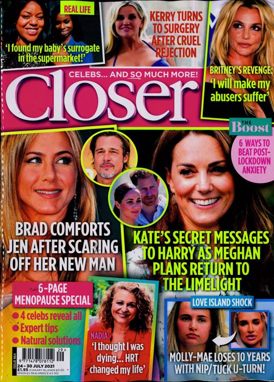 Closer Magazine Subscription | Buy at Newsstand.co.uk | Women's Weekly