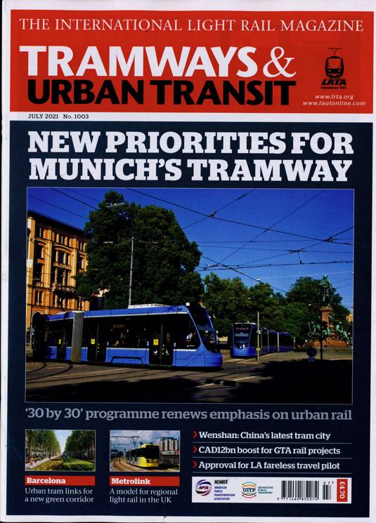 Tramways And Urban Transit Magazine Subscription | Buy at Newsstand.co ...