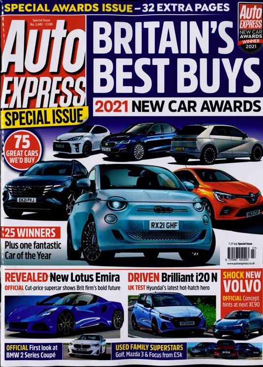 Auto Express Specials Magazine Subscription | Buy at Newsstand.co.uk ...