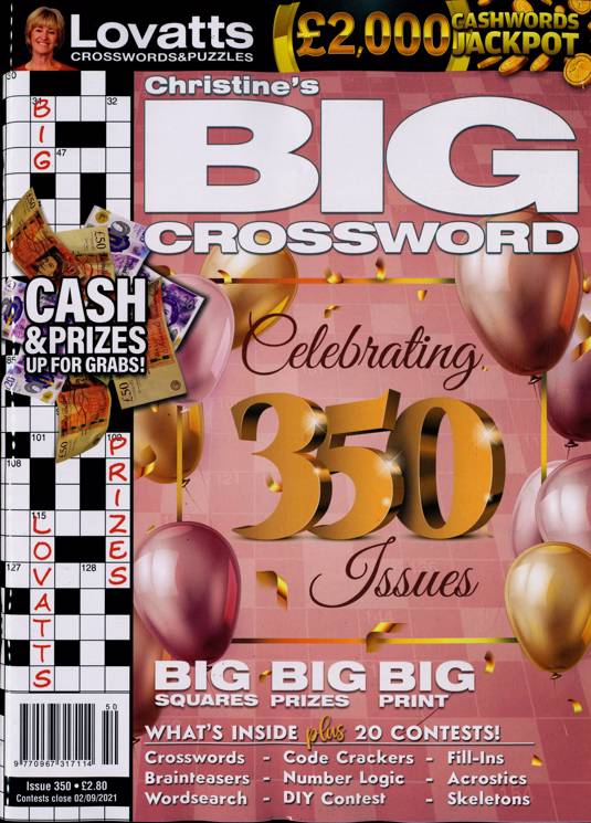 Lovatts Big Crossword Magazine Subscription | Buy at Newsstand.co.uk ...