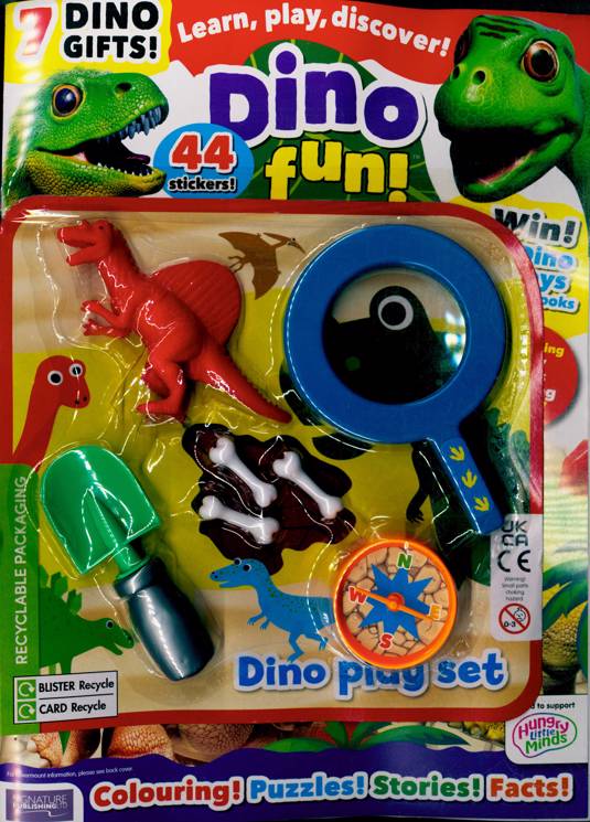 Dino Fun Magazine Subscription | Buy at Newsstand.co.uk | Pre School