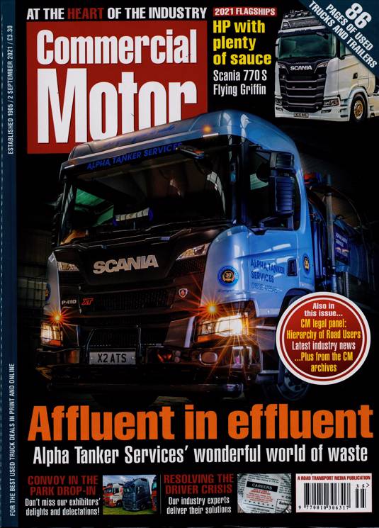Commercial Motor Magazine Subscription | Buy at Newsstand.co.uk | Trucking