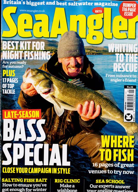 Sea Angler Magazine Subscription | Buy at Newsstand.co.uk | Sea Fishing