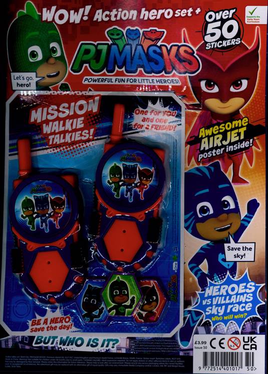 Pj Masks Magazine Subscription | Buy at Newsstand.co.uk | Pre School