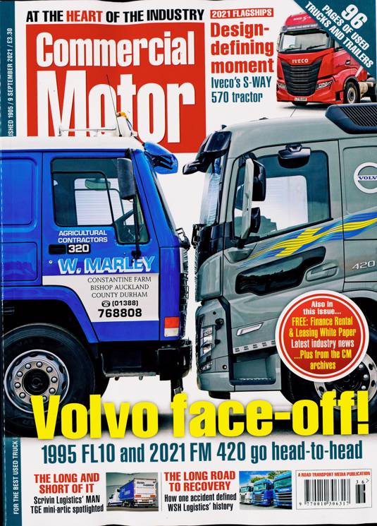 Commercial Motor Magazine Subscription | Buy at Newsstand.co.uk | Trucking