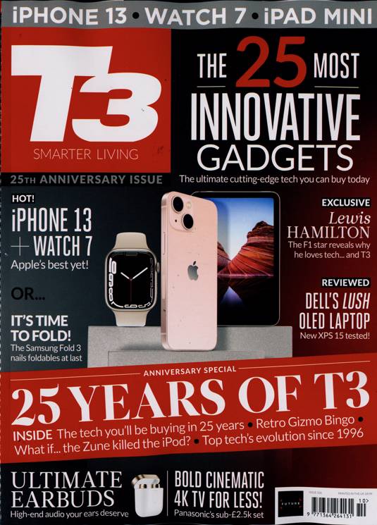 T3 Magazine Subscription | Buy at Newsstand.co.uk | Tech & Gadget