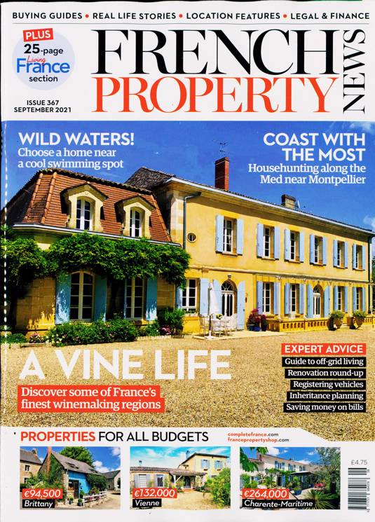 French Property News Magazine Subscription | Buy at Newsstand.co.uk ...