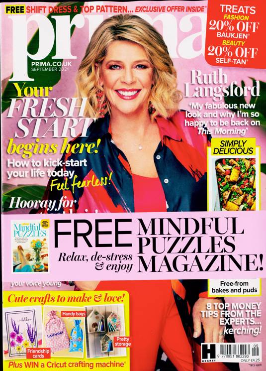 Prima Magazine Subscription | Buy at Newsstand.co.uk | Women's Lifestyle