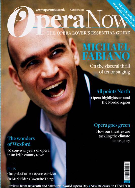 Opera Now Magazine Subscription | Buy at Newsstand.co.uk | Classical Music