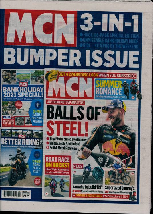 Motorcycle News Magazine Subscription | Buy at Newsstand.co.uk ...