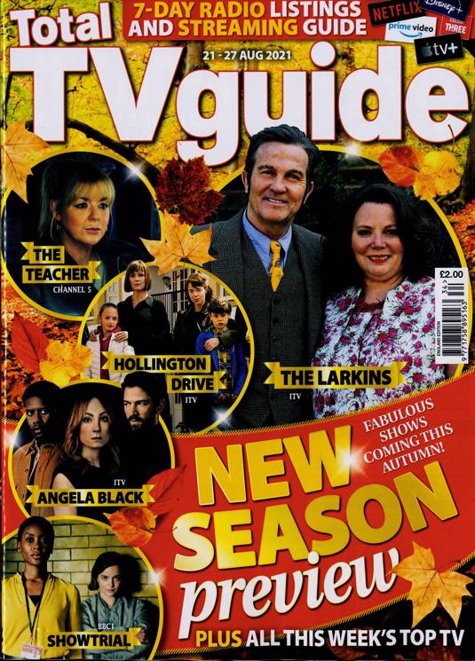 Total Tv Guide England Magazine Subscription | Buy at Newsstand.co.uk ...