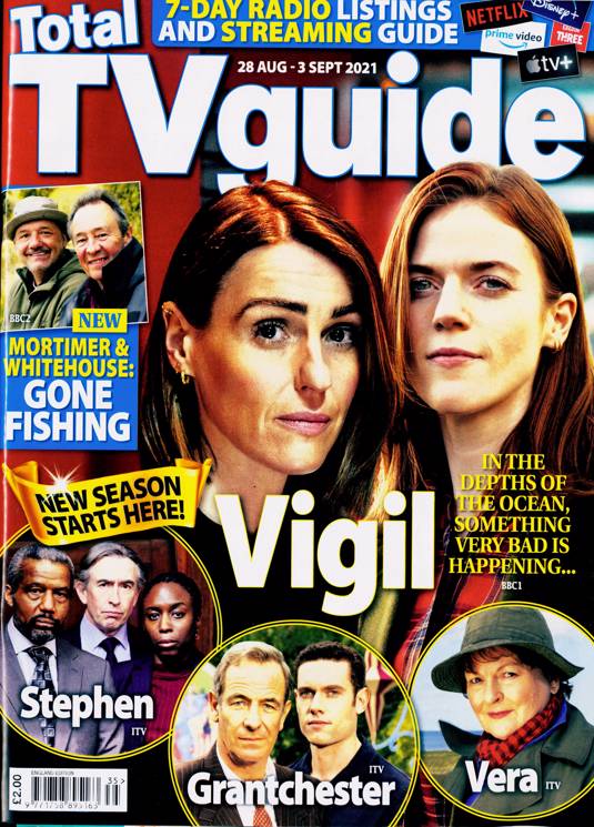 Total Tv Guide England Magazine Subscription | Buy at Newsstand.co.uk ...