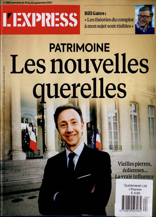 L Express Magazine Subscription | Buy at Newsstand.co.uk | French