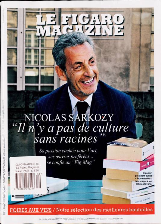 Le Figaro Magazine Subscription | Buy at Newsstand.co.uk | French