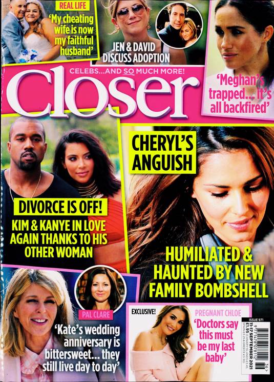 Closer Magazine Subscription | Buy at Newsstand.co.uk | Women's Weekly