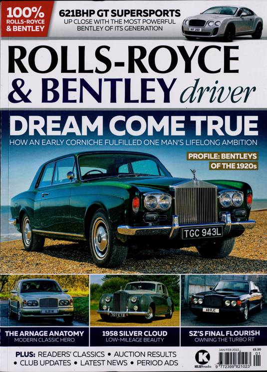 Rolls Royce Bentley Driver Magazine Subscription | Buy at Newsstand.co ...