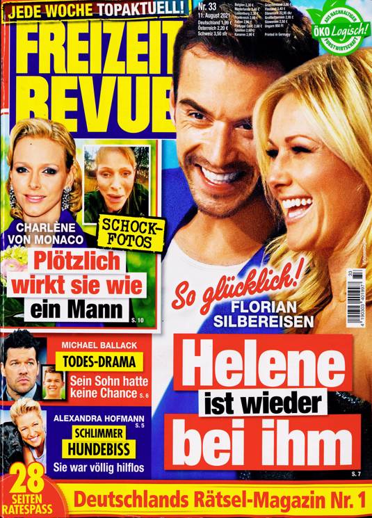 Freizeit Revue Magazine Subscription | Buy at Newsstand.co.uk | German