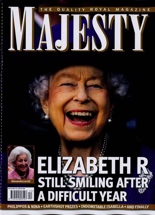Majesty Magazine Subscription | Buy at Newsstand.co.uk | Royalty