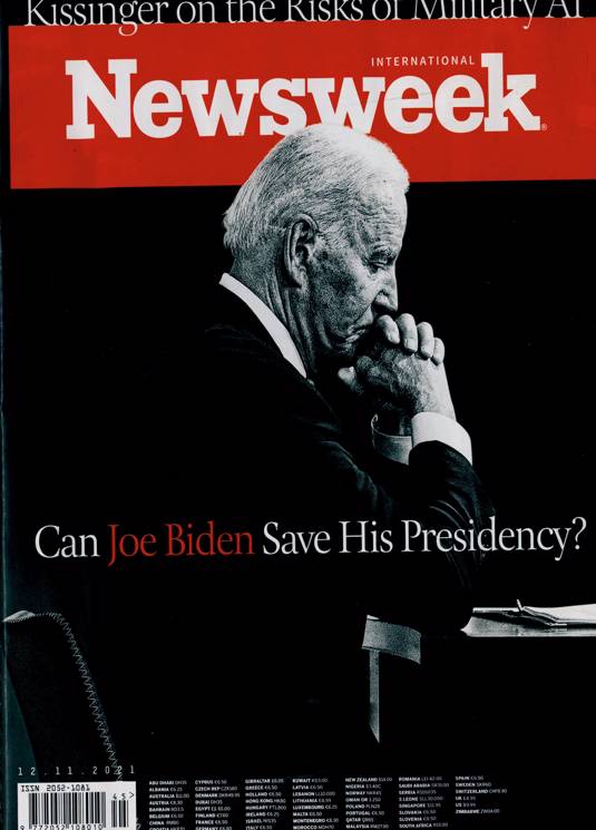 Newsweek Magazine Subscription | Buy at Newsstand.co.uk | Intl Current ...