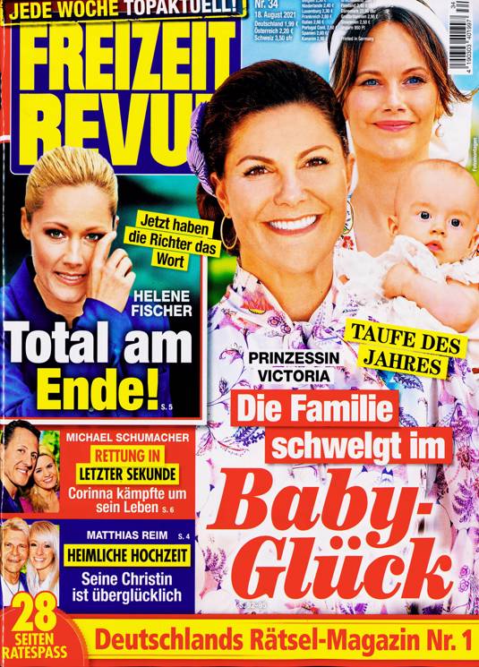 Freizeit Revue Magazine Subscription | Buy at Newsstand.co.uk | German