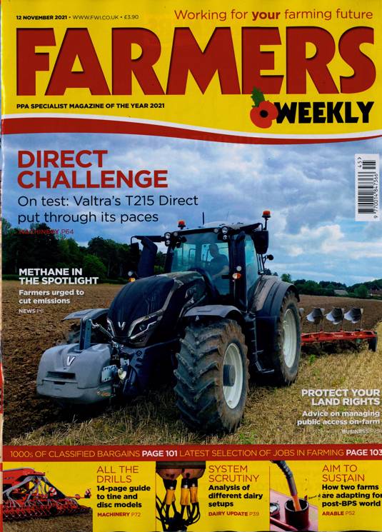 Farmers Weekly Magazine Subscription | Buy at Newsstand.co.uk | Agriculture
