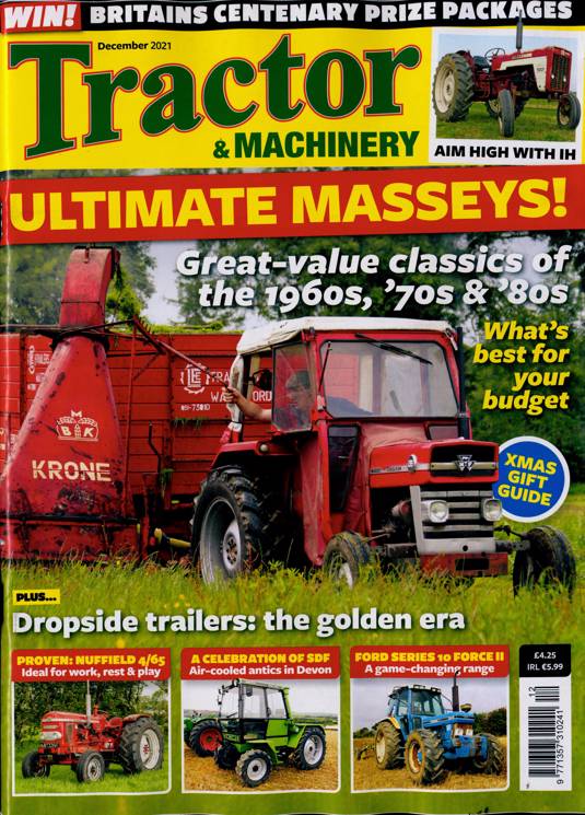 Tractor And Machinery Magazine Subscription | Buy at Newsstand.co.uk ...
