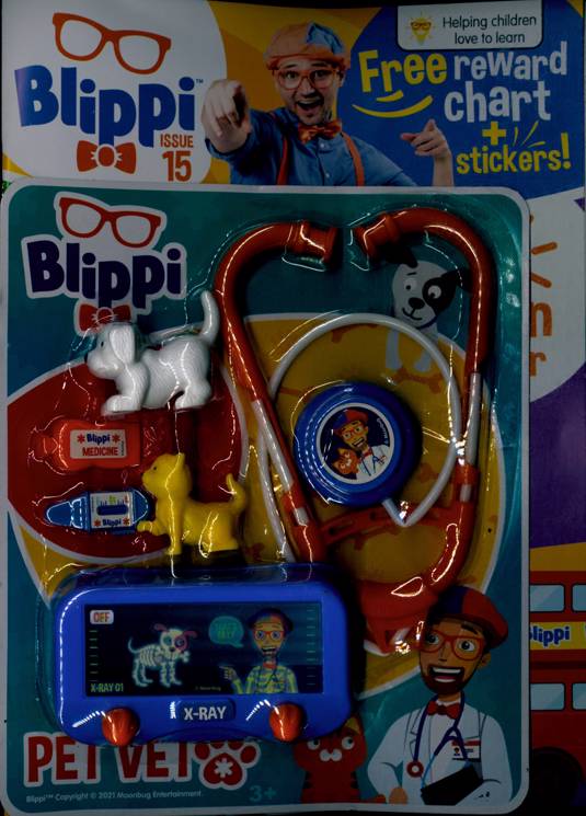 Blippi Magazine Subscription | Buy at Newsstand.co.uk | Pre School