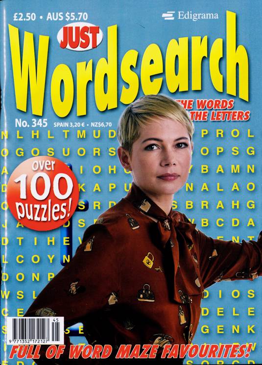Just Wordsearch Magazine Subscription | Buy at Newsstand.co.uk | Wordsearch