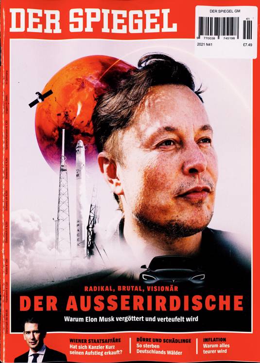 Der Spiegel Magazine Subscription | Buy at Newsstand.co.uk | German