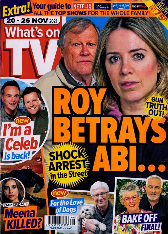 Whats On Tv England Magazine Subscription | Buy at Newsstand.co.uk ...