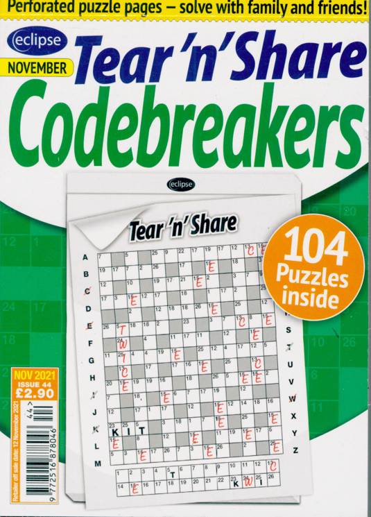 Eclipse Tns Codebreakers Magazine Subscription | Buy at Newsstand.co.uk ...
