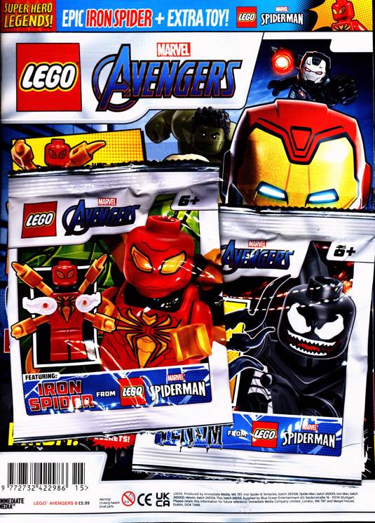 Lego Superhero Legends Magazine Subscription | Buy at Newsstand.co.uk ...