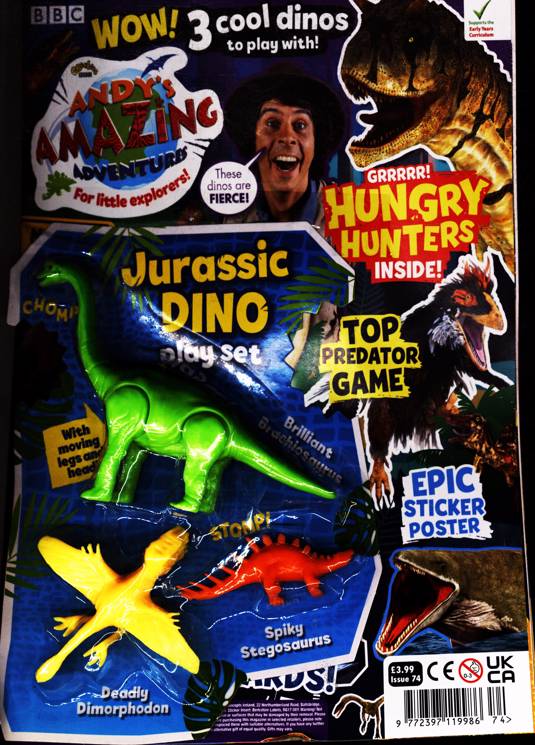 Andys Amazing Adventures Magazine Subscription | Buy at Newsstand.co.uk ...
