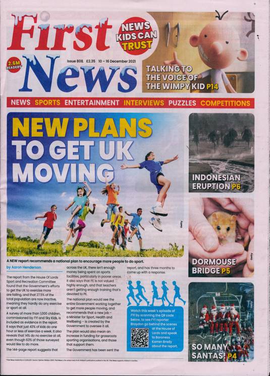 First News Magazine Subscription | Buy at Newsstand.co.uk | General