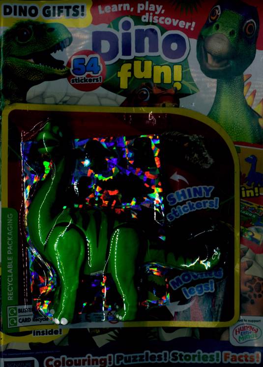 Dino Fun Magazine Subscription | Buy at Newsstand.co.uk | Pre School