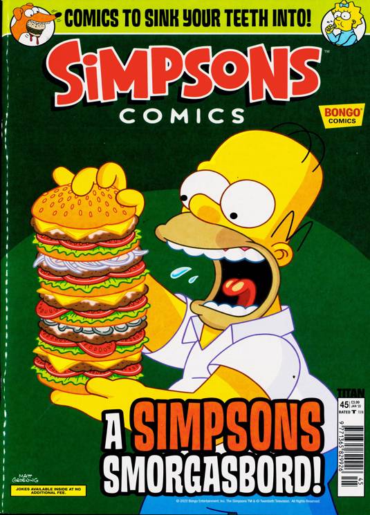 Simpsons The Comic Magazine Subscription | Buy at Newsstand.co.uk | Comics