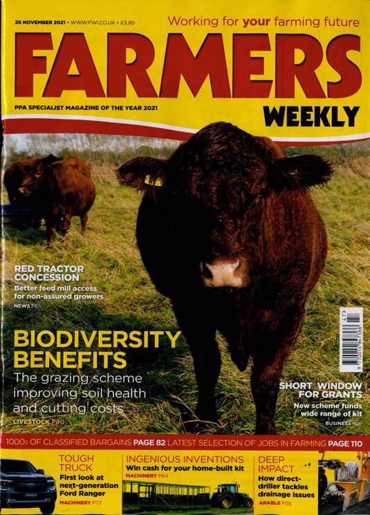 Farmers Weekly Magazine Subscription | Buy at Newsstand.co.uk | Agriculture