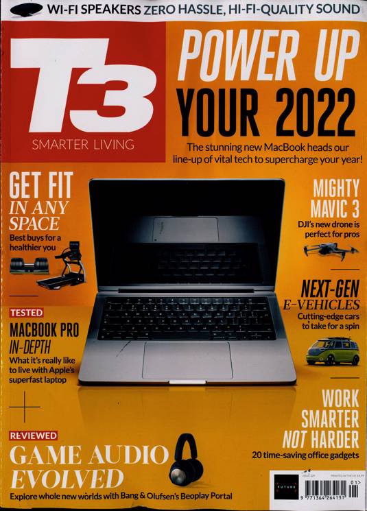 T3 Magazine Subscription | Buy at Newsstand.co.uk | Tech & Gadget