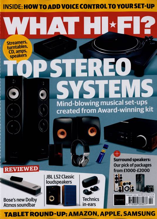 What Hifi Magazine Subscription | Buy at Newsstand.co.uk | Home ...