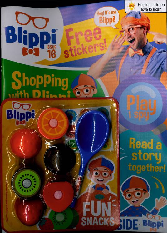 Blippi Magazine Subscription | Buy at Newsstand.co.uk | Pre School