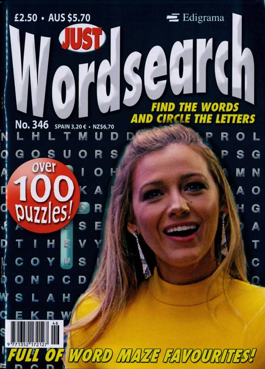 Just Wordsearch Magazine Subscription | Buy at Newsstand.co.uk | Wordsearch
