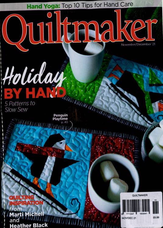 Quiltmaker Magazine Subscription | Buy at Newsstand.co.uk | Quilting