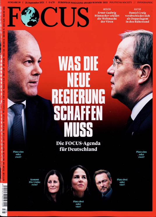 Focus (German) Magazine Subscription | Buy at Newsstand.co.uk | German