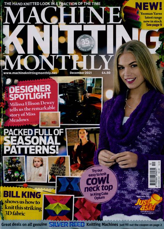 Machine Knitting Magazine Subscription | Buy at Newsstand.co.uk ...