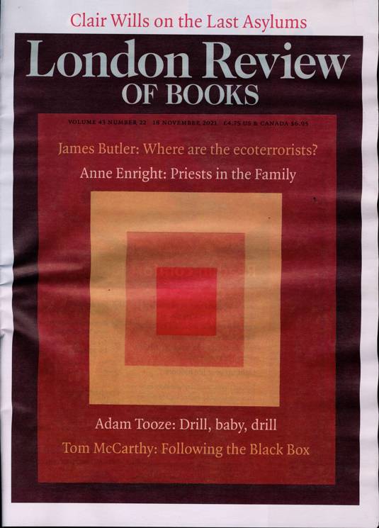 London Review Of Books Magazine Subscription | Buy at Newsstand.co.uk ...