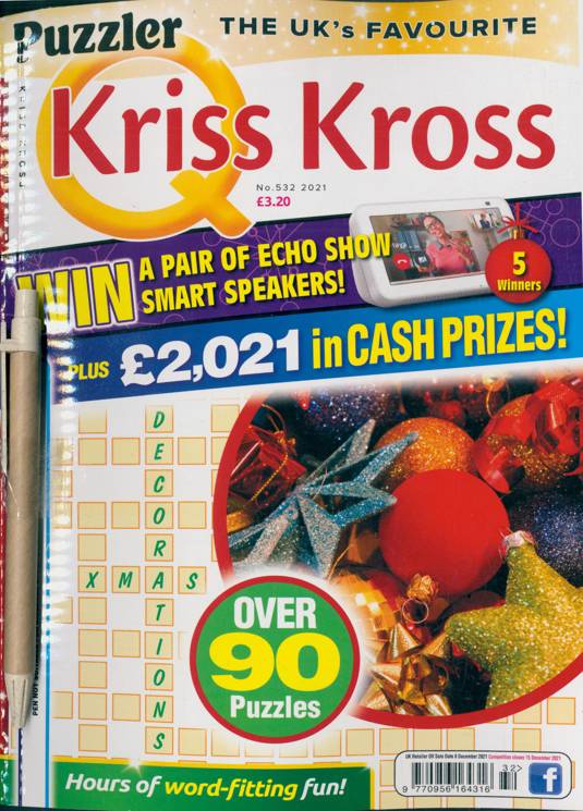 Puzzler Q Kriss Kross Magazine Subscription | Buy at Newsstand.co.uk ...