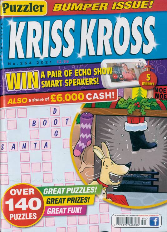 Puzzler Kriss Kross Magazine Subscription | Buy at Newsstand.co.uk ...